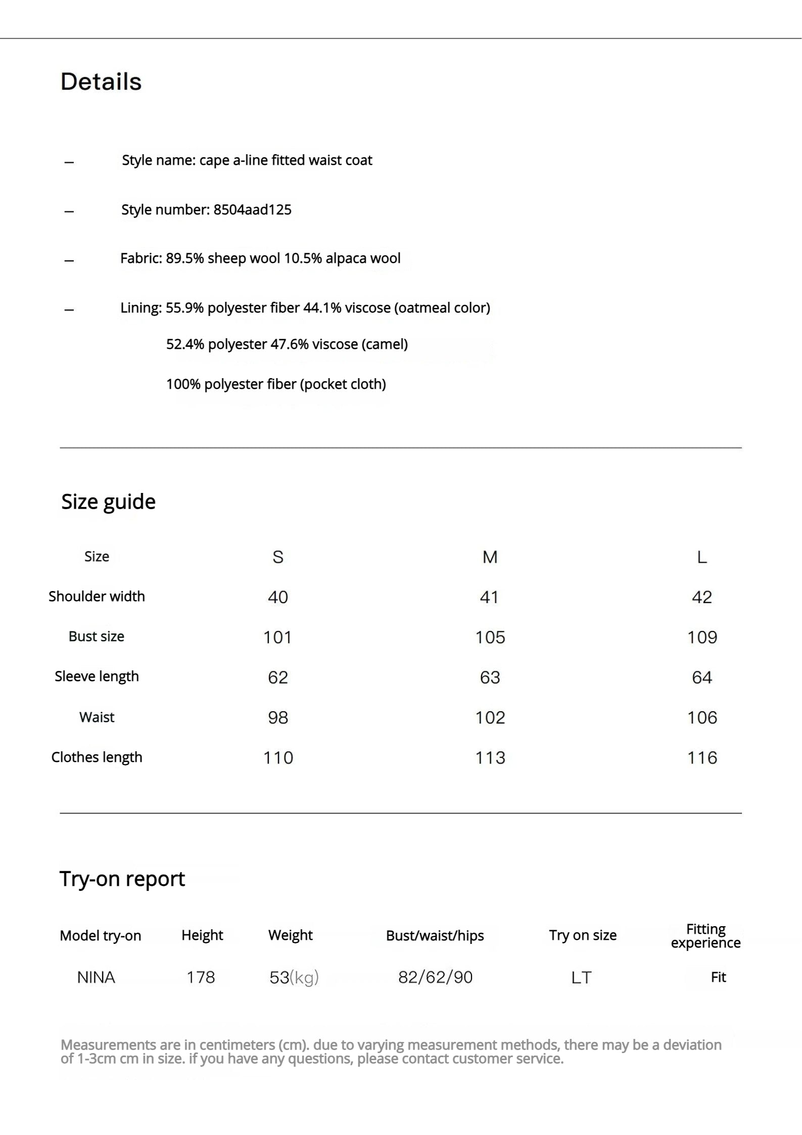 Fireladyfur Women's Alpaca Wool Coat with Detachable Cape "Elegant Sil ...